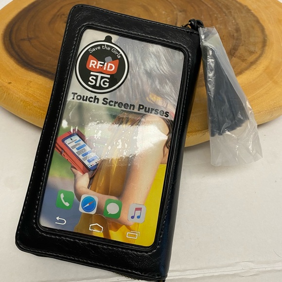 touch screen purses | Bags | Stg Touch Screen Purses Leather Wallet On ...